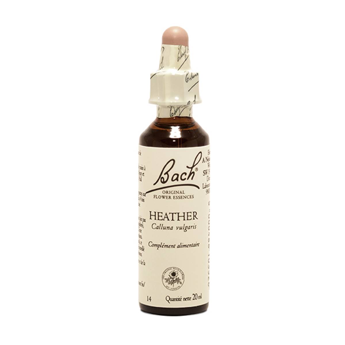 Élixir floral heather - Bach remedies
