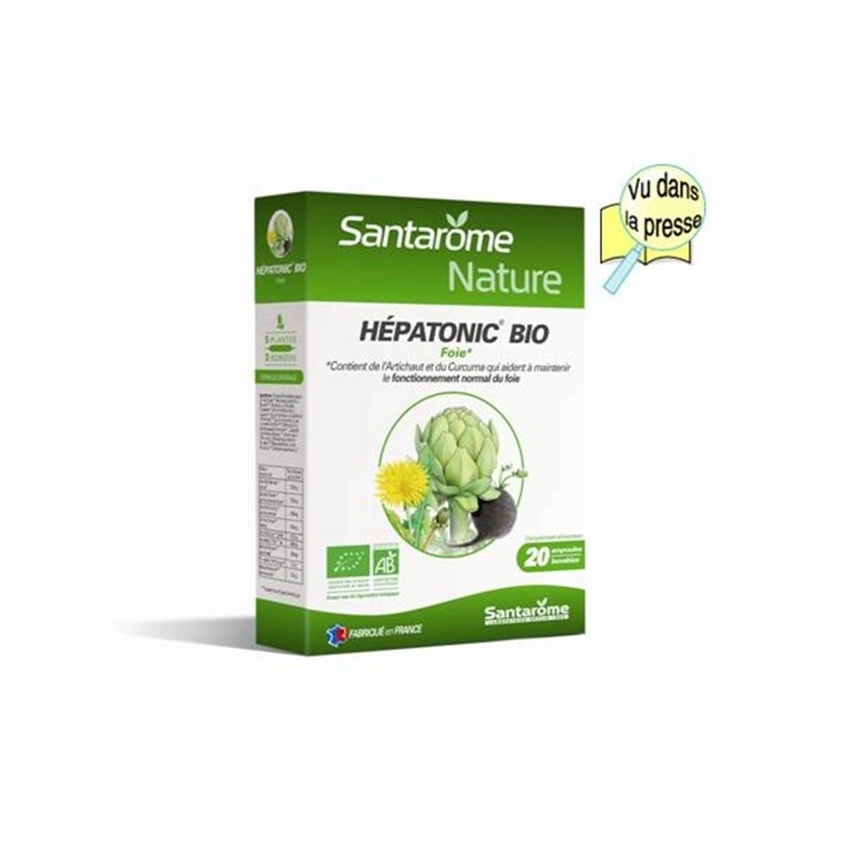 Bien-être du foie Hépatonic BIO